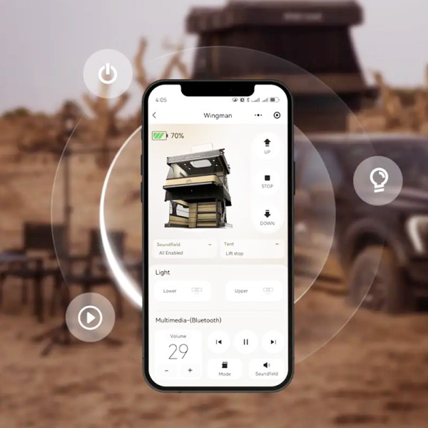 Wingman Wild Land - Module de camping pour pick-up